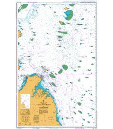 British Admiralty Australian Nautical Chart AUS 839 Cairncross Islets ...