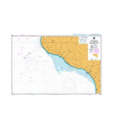 BA New Zealand Nautical Chart NZ45 Cape Egmont to Rangitikei River