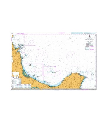BA New Zealand Nautical Chart NZ54 Cuvier Island to East Cape