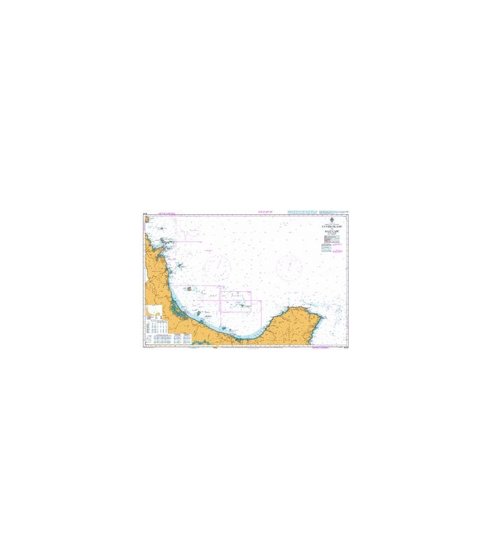 BA New Zealand Nautical Chart NZ54 Cuvier Island to East Cape
