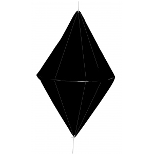 Day Mark Signals Double Cone Shape 24 x 48"