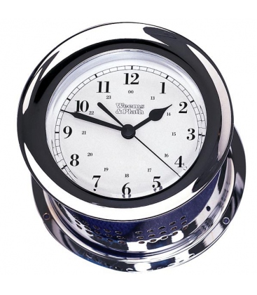 Weems & Plath 220500 Chrome Plated Atlantis Quartz Clock
