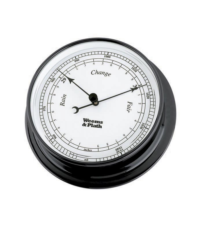 Weems & Plath 490700 Black Pearl Endurance 085 Barometer