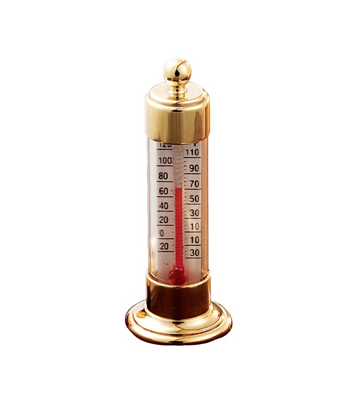 Weems & Plath T19 Vermont Desk Thermometer (brass)