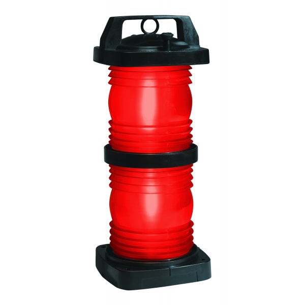 Perko - Double Lens Navigation Light - Red All-Round Navigation Light ...