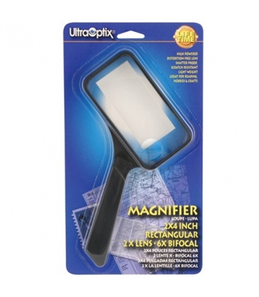 2"x4" Rectangular Magnifier | Ultra Optix