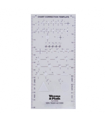 Weems & Plath 9998 Chart Correction Template