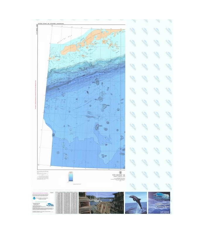 OceanGrafix Bathymetric (Bathy) & Fishing Charts (Maps) North Pacific ...