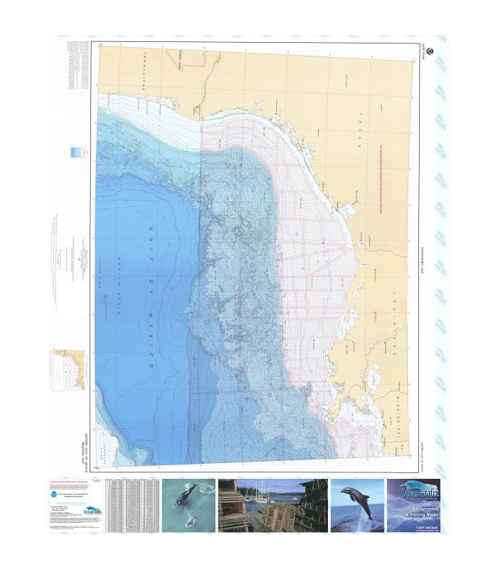 OceanGrafix Bathymetric (Bathy) & Fishing Charts (Maps) Western Gulf of ...