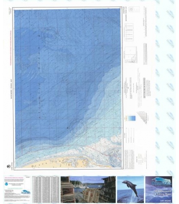 OceanGrafix Bathymetric (Bathy) & Fishing Charts (Maps) Chatham - F-102