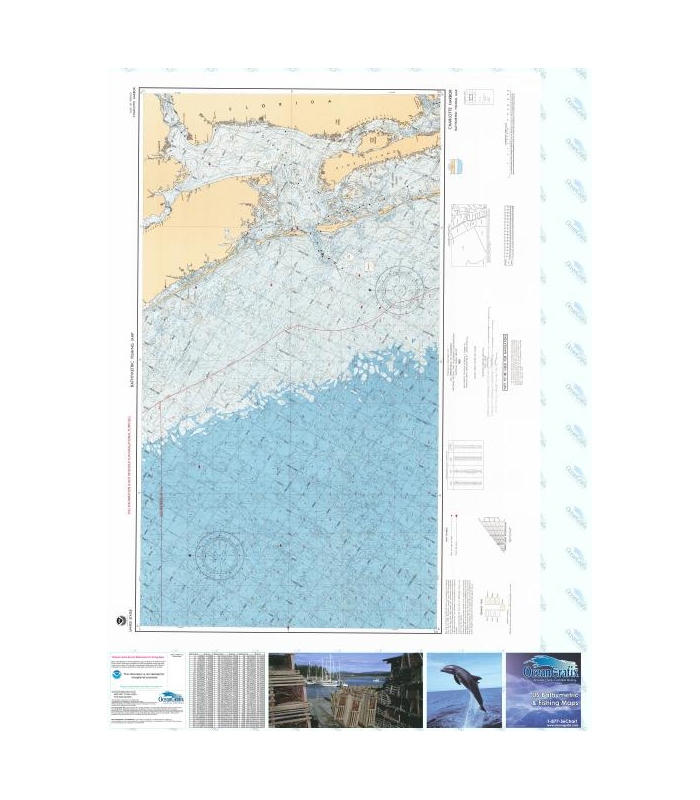 OceanGrafix Bathymetric (Bathy) & Fishing Charts (Maps) Charlotte ...