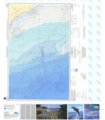 OceanGrafix Bathymetric (Bathy) & Fishing Charts (Maps) Bodega Bay - F-96