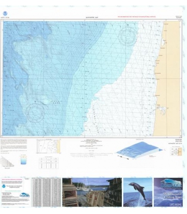 OceanGrafix Bathymetric (Bathy) & Fishing Charts (Maps) New Port - LM-130