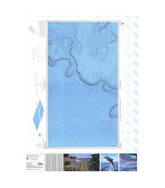 OceanGrafix Bathymetric (Bathy) & Fishing Charts (Maps) Mitchell Basin ...