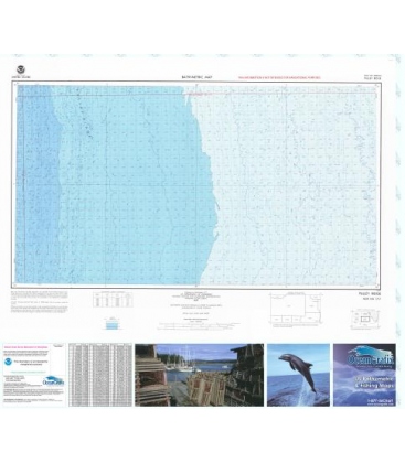 OceanGrafix Bathymetric (Bathy) & Fishing Charts (Maps) Pulley Ridge - NG