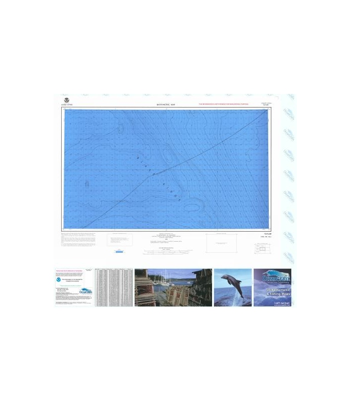 OceanGrafix Bathymetric (Bathy) & Fishing Charts (Maps) Taylor - NH