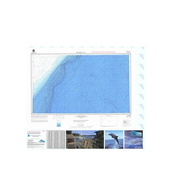 OceanGrafix Bathymetric (Bathy) & Fishing Charts (Maps) Russell - NI