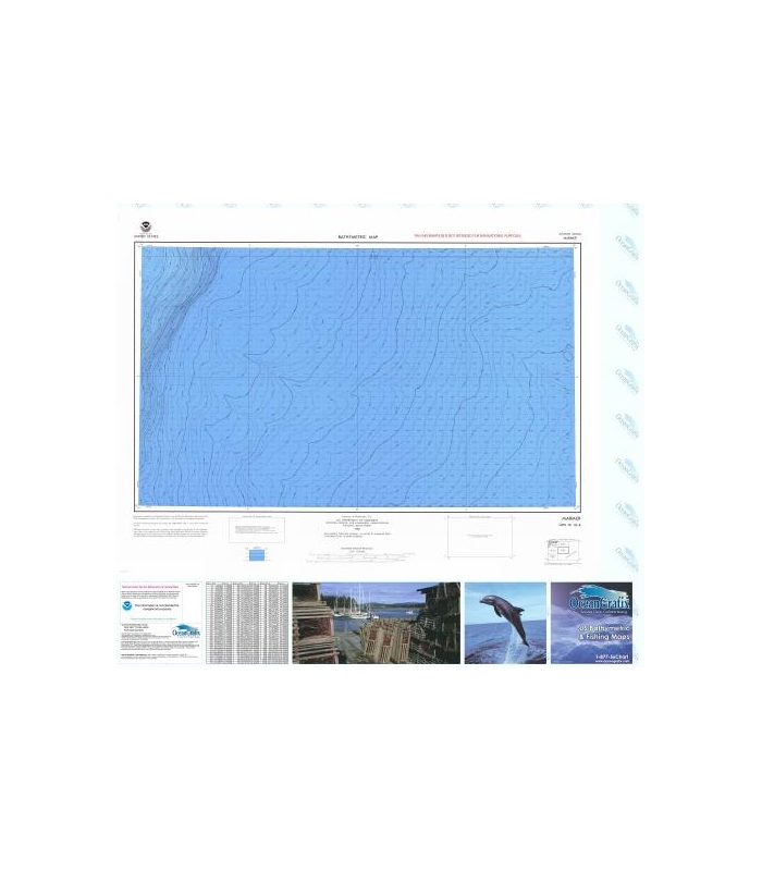 OceanGrafix Bathymetric (Bathy) & Fishing Charts (Maps) Marmer - NI
