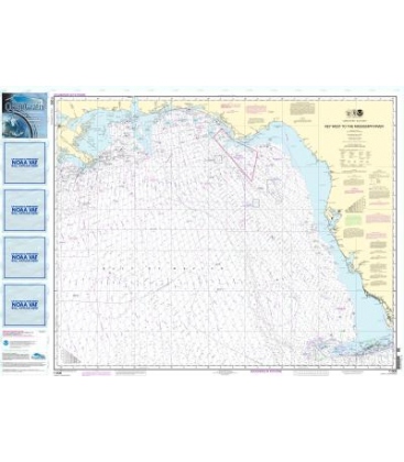 OceanGrafix NOAA Nautical Charts 11006 Gulf Coast - Key West to ...
