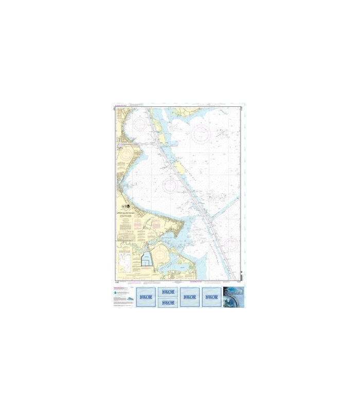 OceanGrafix NOAA Nautical Charts 11327 Upper Galveston Bay-Houston Ship ...