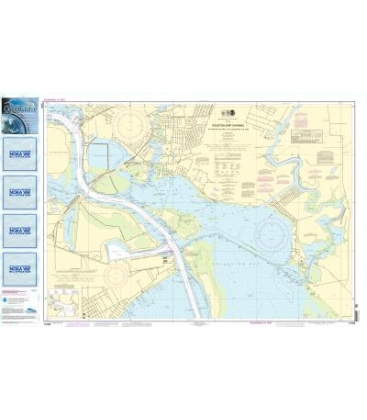 OceanGrafix NOAA Nautical Charts 11328 Houston Ship Channel Atkinson ...