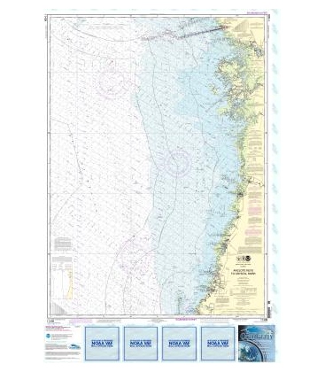 OceanGrafix NOAA Nautical Charts 11409 Anclote Keys to Crystal River ...