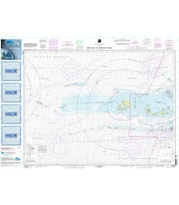 OceanGrafix NOAA Nautical Charts 11439 Sand Key to Rebecca Shoal