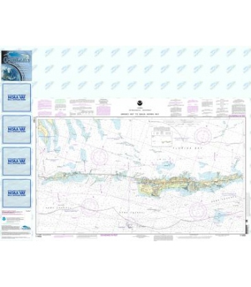 OceanGrafix NOAA Nautical Charts 11453 Florida Keys Grassy Key to Bahia ...