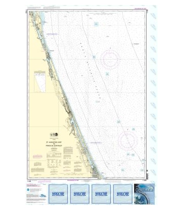 OceanGrafix NOAA Nautical Charts 11486 St. Augustine Light to Ponce de ...