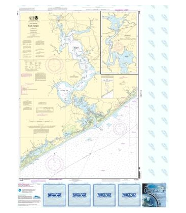NOAA Chart 11542 New River - Jacksonville