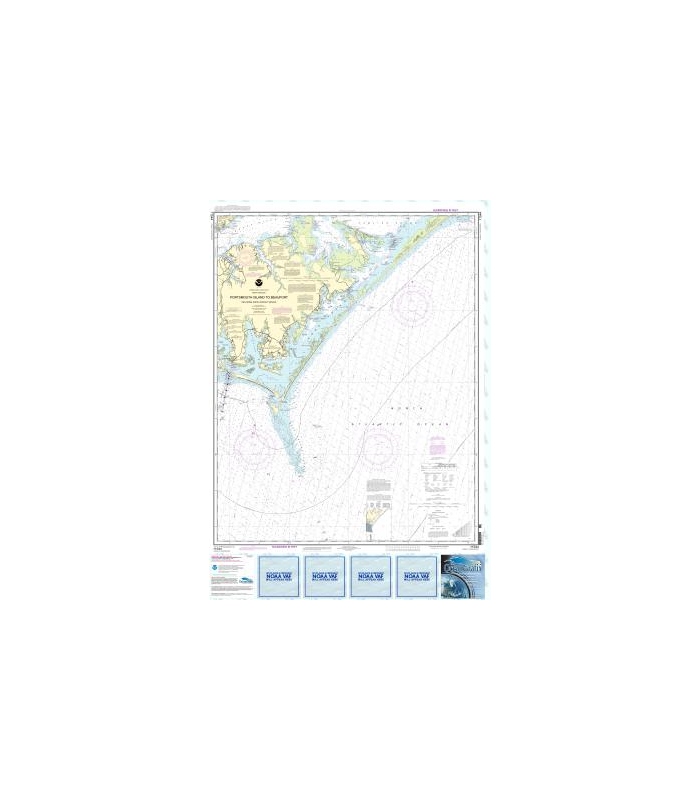 Beaufort Inlet Chart Nautical Charts Of Beaufort Sea