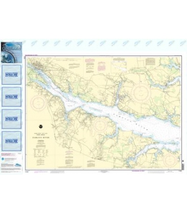 OceanGrafix NOAA Nautical Charts 11554 Pamlico River