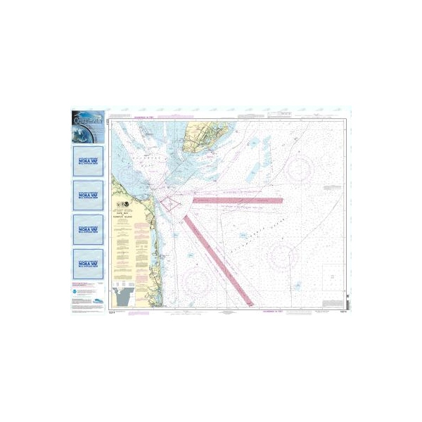 OceanGrafix NOAA Nautical Charts 12214 Cape May to Fenwick Island