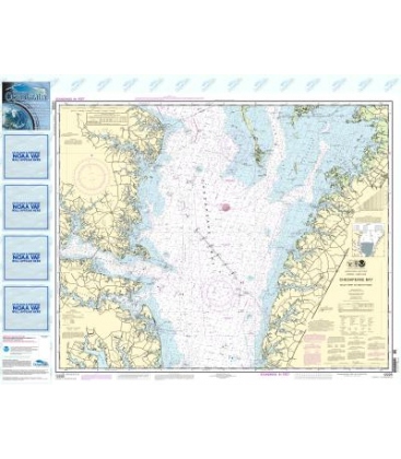 OceanGrafix NOAA Nautical Charts 12225 Chesapeake Bay Wolf Trap to ...