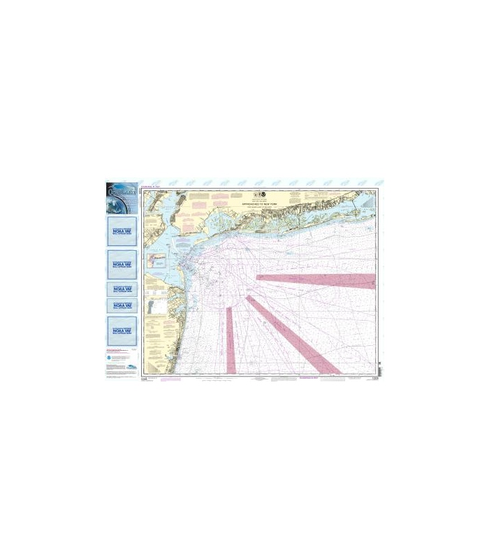 OceanGrafix NOAA Nautical Charts 12326 Approaches to New York Fire ...