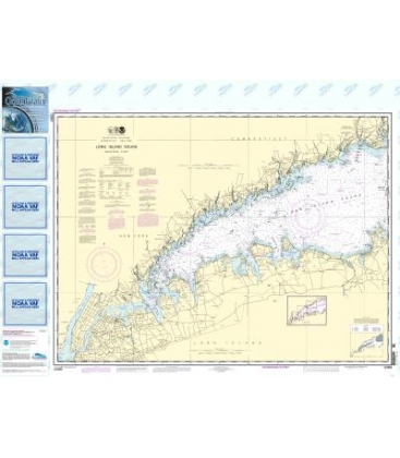 OceanGrafix NOAA Nautical Charts 12363 Long Island Sound Western Part
