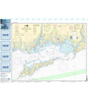 OceanGrafix NOAA Nautical Charts 13214 Fishers Island Sound