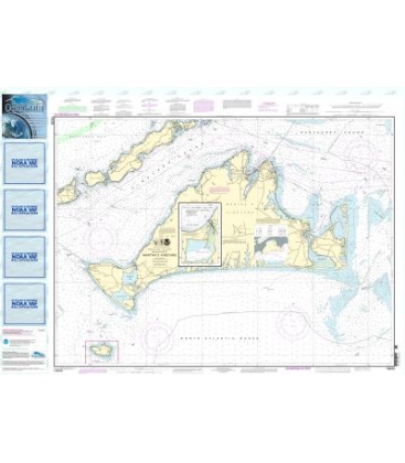 OceanGrafix NOAA Nautical Charts 13233 Marthas Vineyard, Menemsha Pond