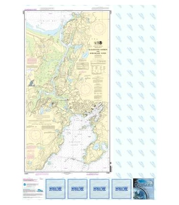 OceanGrafix NOAA Nautical Charts 13281 Gloucester Harbor and Annisquam ...