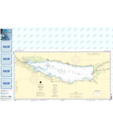 OceanGrafix NOAA Nautical Charts 14788 Oneida Lake - Lock 22 to Lock 23