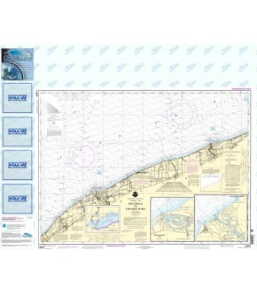 NOAA Chart 14825 Ashtabula to Chagrin River - Mentor Harbor - Chagrin River