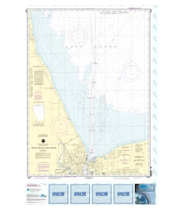 OceanGrafix NOAA Nautical Charts 14865 South End of Lake Huron