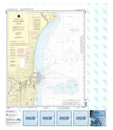 OceanGrafix NOAA Nautical Charts 14925 Racine Harbor