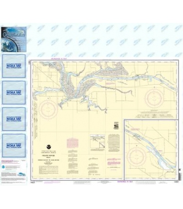 OceanGrafix NOAA Nautical Charts 14931 Grand River From Dermo Bayou To ...