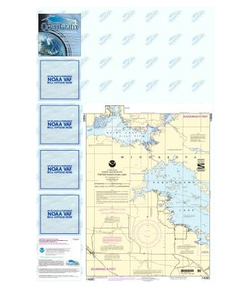 OceanGrafix NOAA Nautical Charts 14995 Western Kabetogama Lake