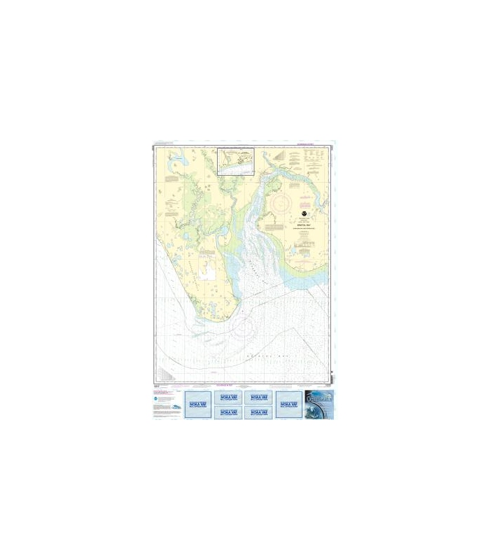 OceanGrafix NOAA Nautical Charts 16322 Bristol Bay-Nushagak B and ...