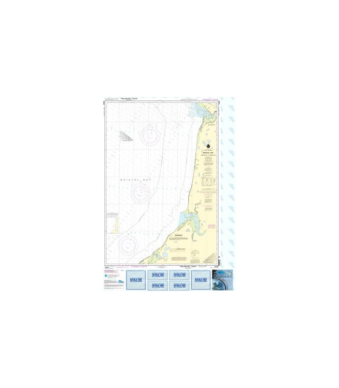 OceanGrafix NOAA Nautical Charts 16338 Bristol Bay-Ugashik Bay to ...
