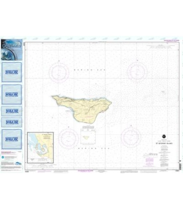 OceanGrafix NOAA Nautical Charts 16381 St. George Island, Pribilof Islands