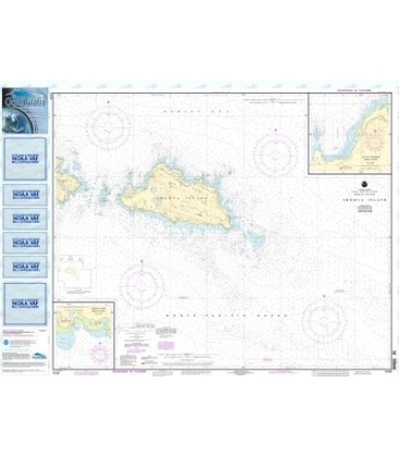 OceanGrafix NOAA Nautical Charts 16436 Shemya Island, Alcan Harbor ...