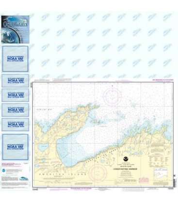 OceanGrafix NOAA Nautical Charts 16446 Constantine Harbor, Amchitka Island